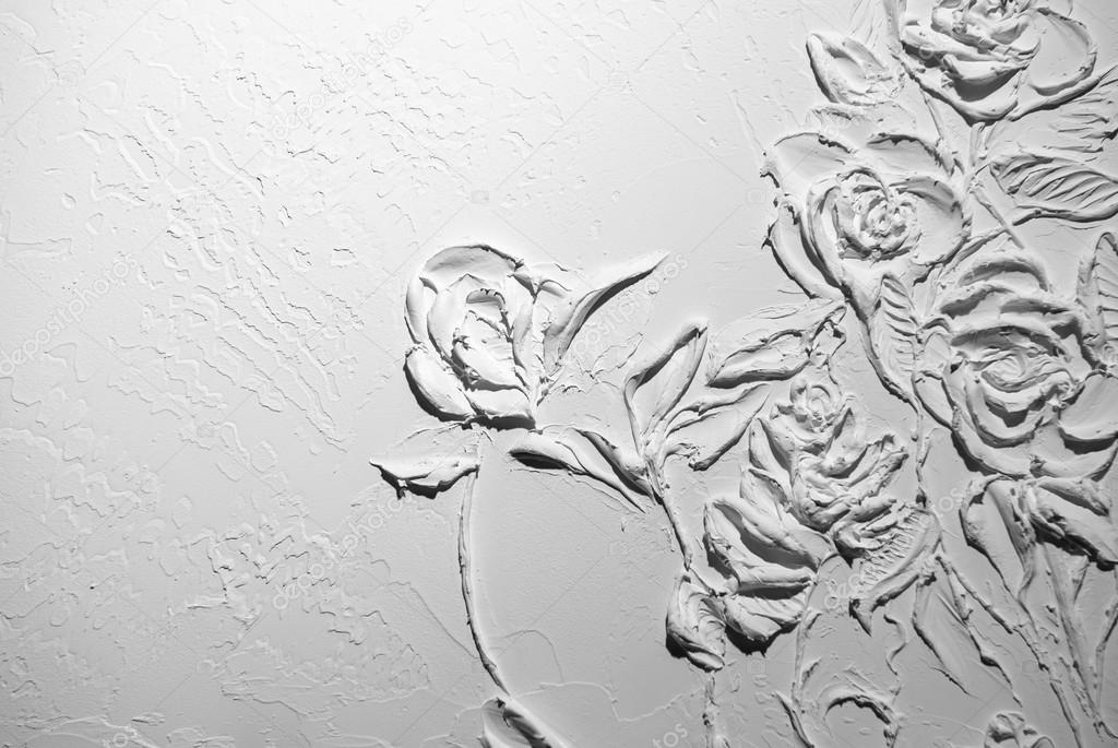 White flowers pattern background Stock Photo by ©amoklv 22504385