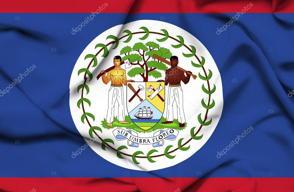 Belize waving flag — Stock Photo © Alexis84 #24447953
