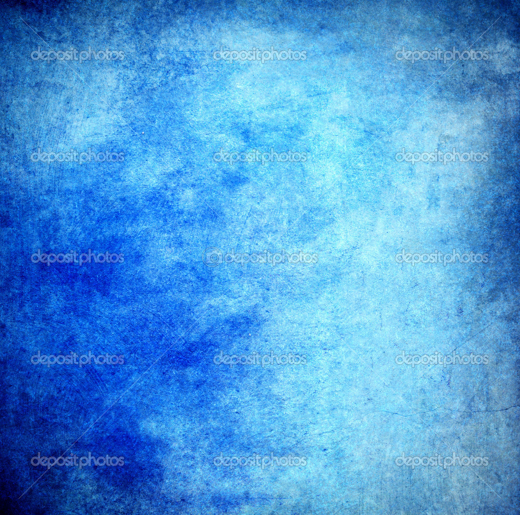 Grain blue paint wall background or texture — Stock Photo © Alexis84 ...