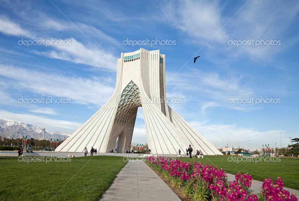 Spring in Azadi Square of Tehran – Stock Editorial Photo © Borna_mir ...