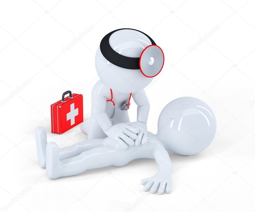 Doctor Providing First Aid — Stock Photo © KirillM #32798723