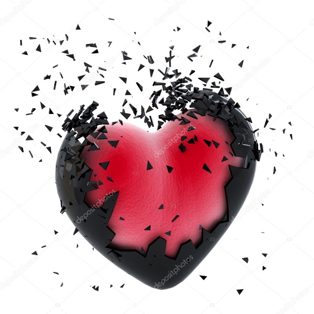 Exploding Heart Stock Photo by ©KirillM 42976839