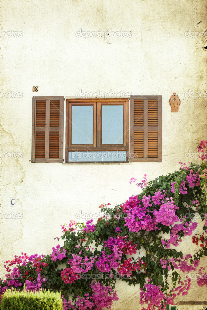 Window with open wooden shutters Stock Photo by ©erika8213 51421085