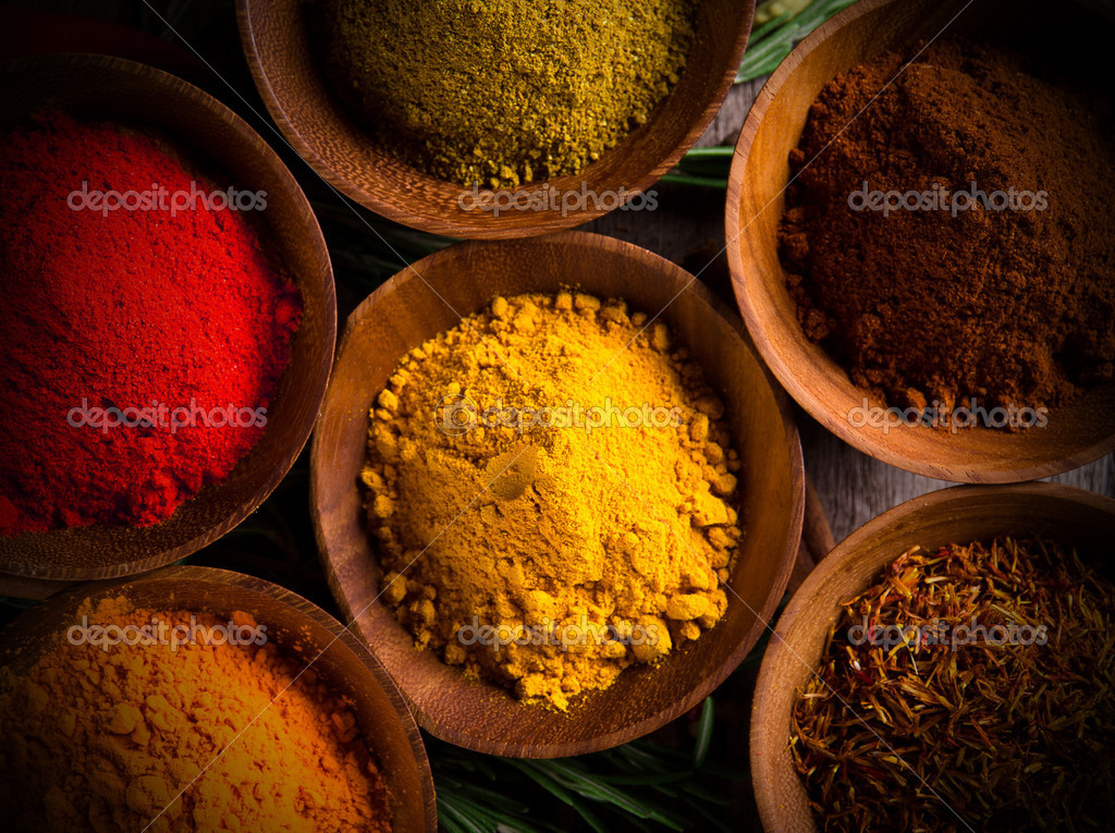 Assorted spices Stock Photo by ©Kesu01 18772721