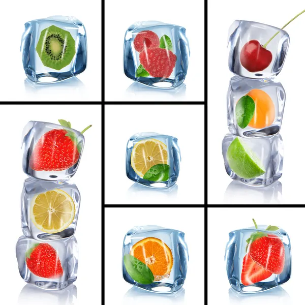 Ice fruit Stock Photos, Royalty Free Ice fruit Images | Depositphotos