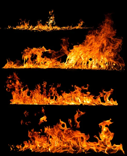 Real Fire flame collection Stock Photo by ©Kesu01 7205482