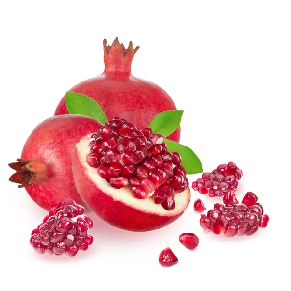 Pomegranate on a white background Stock Photo by ©Valentyn_Volkov 3602720