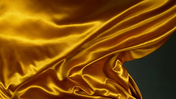 Satin cloth flowing by wind, freeze motion - Stock Image - Everypixel