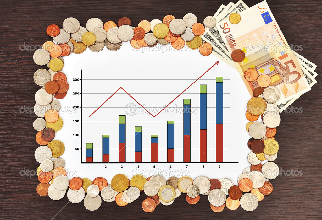 Chart and money Stock Photo by ©vetkit 31197713