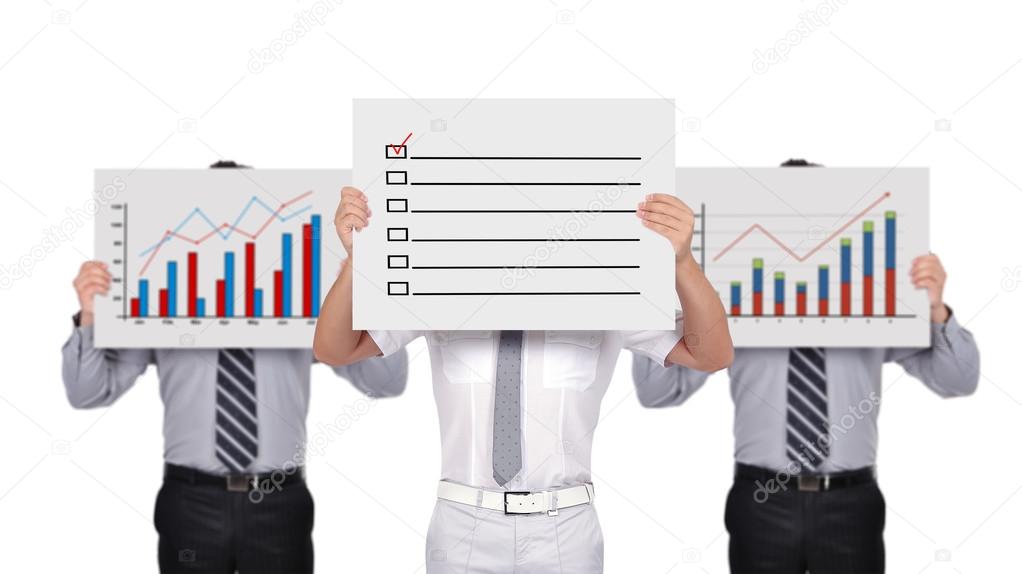 Chart and check box Stock Photo by ©vetkit 45636961