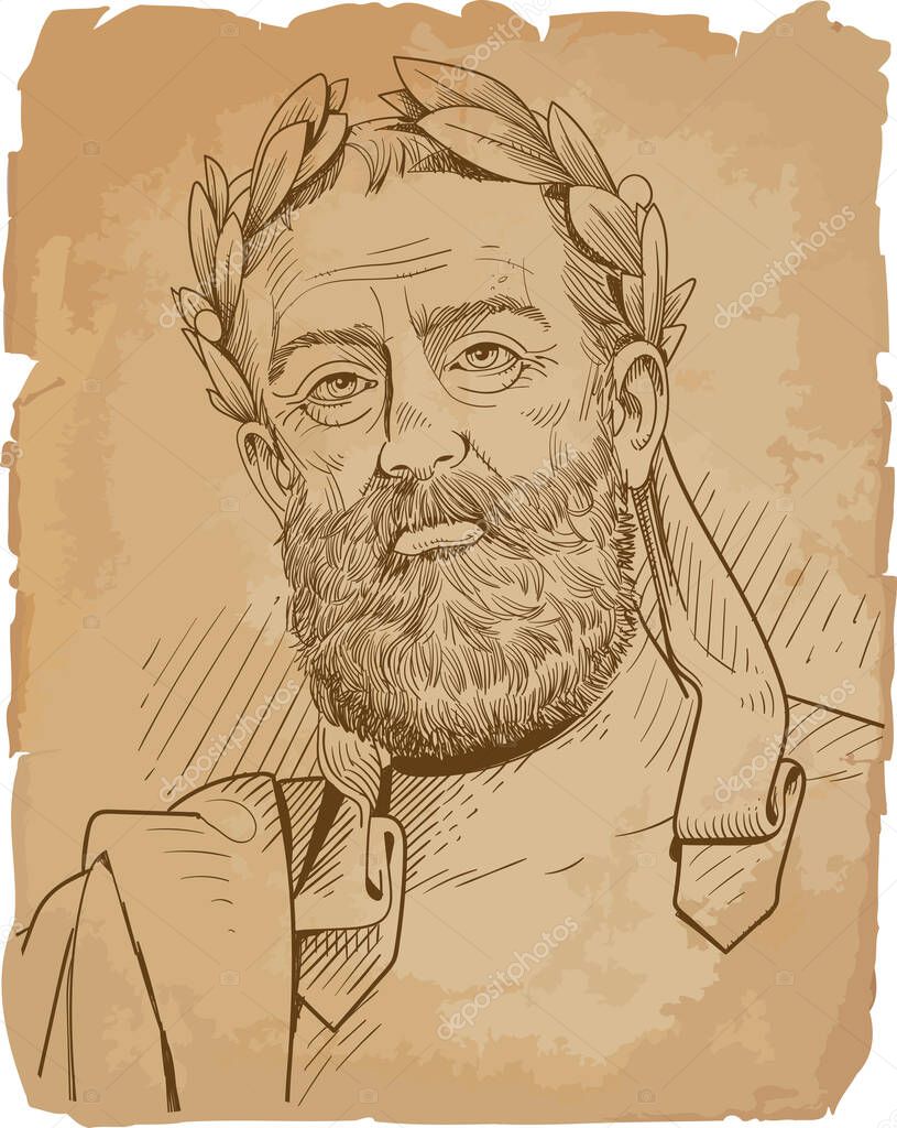 Jenófanes de Colofón fue un filósofo griego, teólogo, poeta y crítico ...