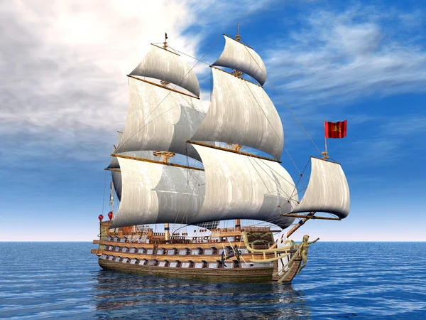 French Sailing Ship — Stock Photo © mic1805 #6705330