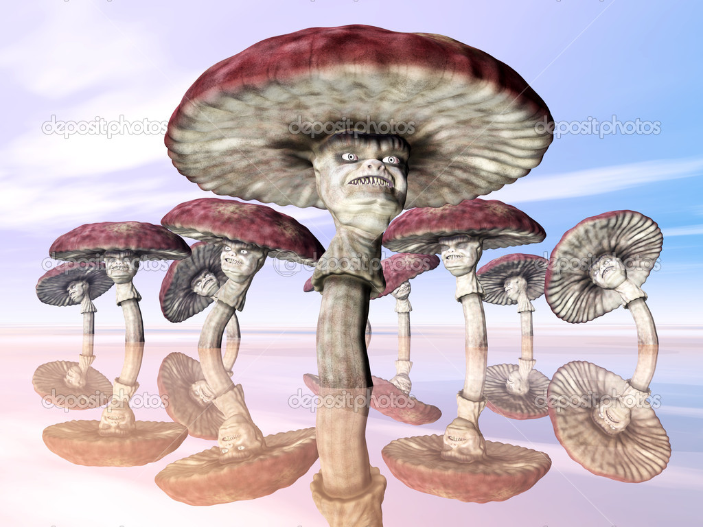 Alien Planet with Alien Creatures Stock Photo by ©mic1805 24577271