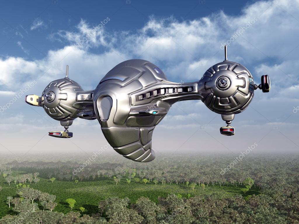 Nave Espacial Alienigena Real Na Terra