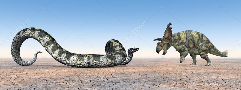 Titanoboa Vs Spinosaurus