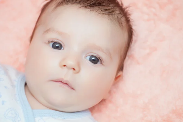 Concerned Newborn Baby Stock Photo by ©vesivus 4001177
