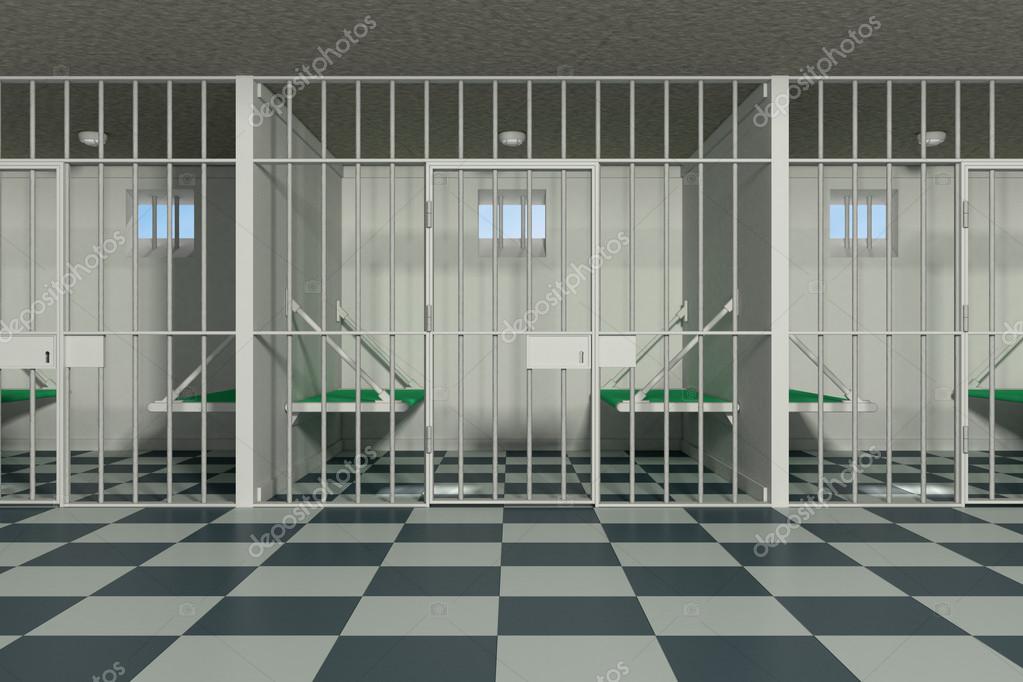 Empty prison cells — Stock Photo © sssccc #16655991