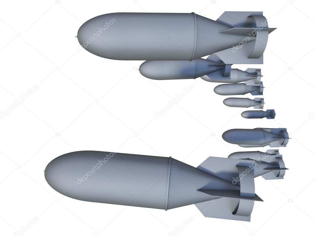 Aerial bombs — Stock Photo © sssccc #23160126