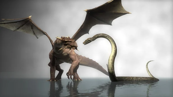 Evil castle wallpaper | Evil dragon on castle — Stock Photo ...