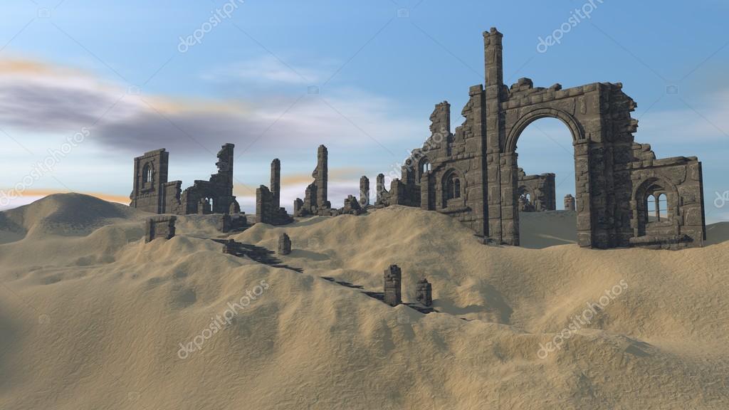 Ancient Ruins Desert