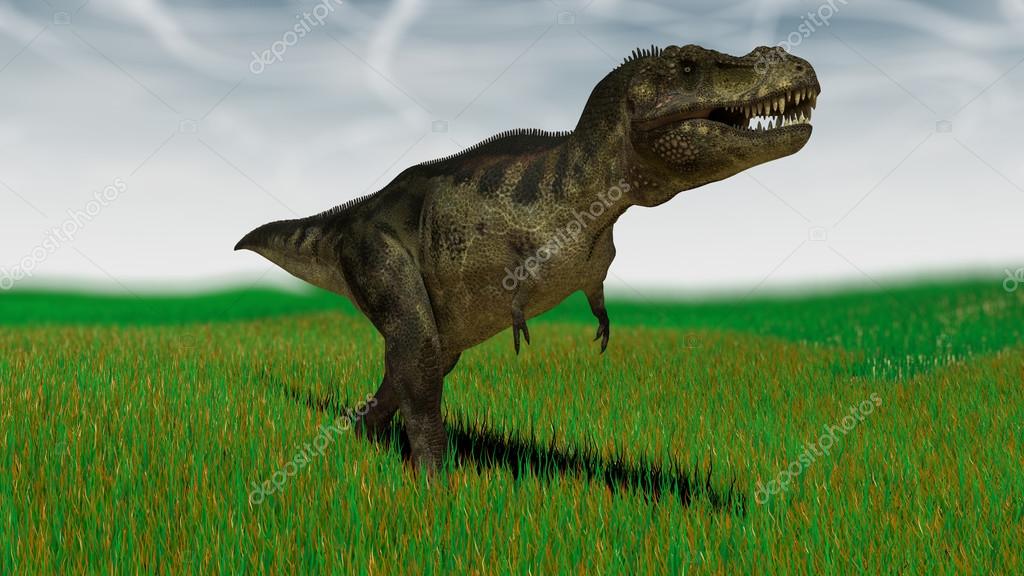 Tyrannosaurus t-rex — Stock Photo © KostPhoto #45298135