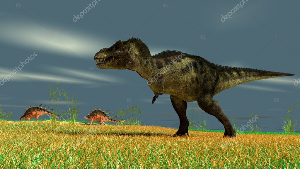 Tyrannosaurus t-rex Stock Photo by ©KostPhoto 45299397