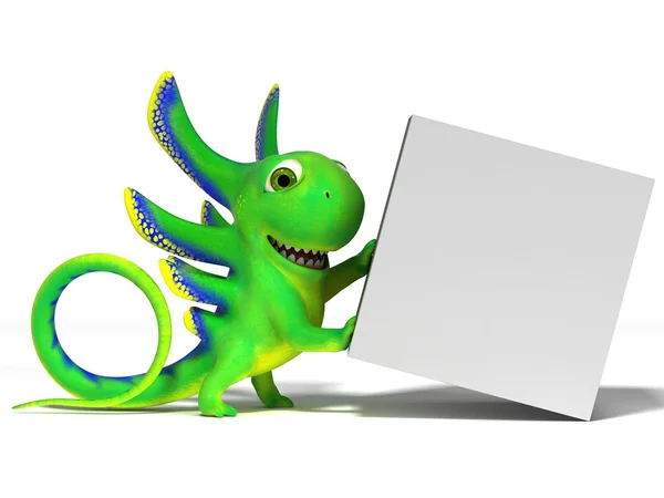 Lizard teacher — Stock Photo © zhevelev #44492083