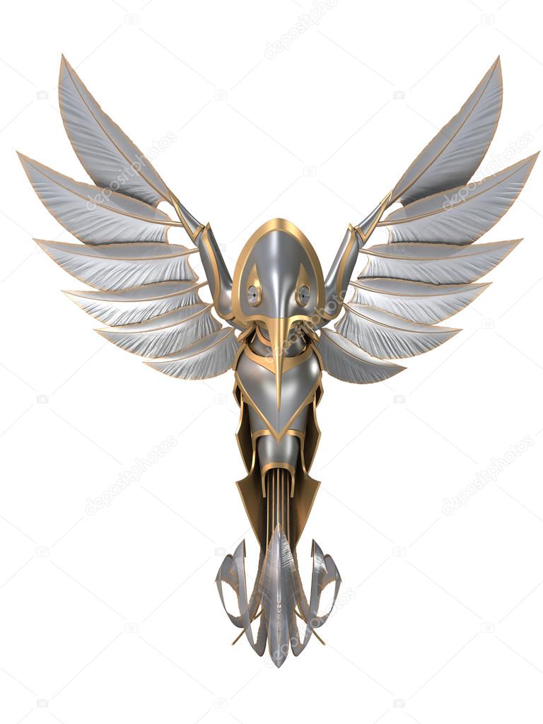 Steel bird Stock Photo by ©zhevelev 44491831