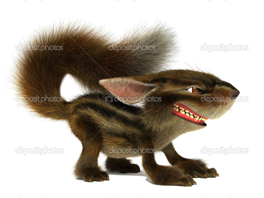 Evil Squirrel Cartoon