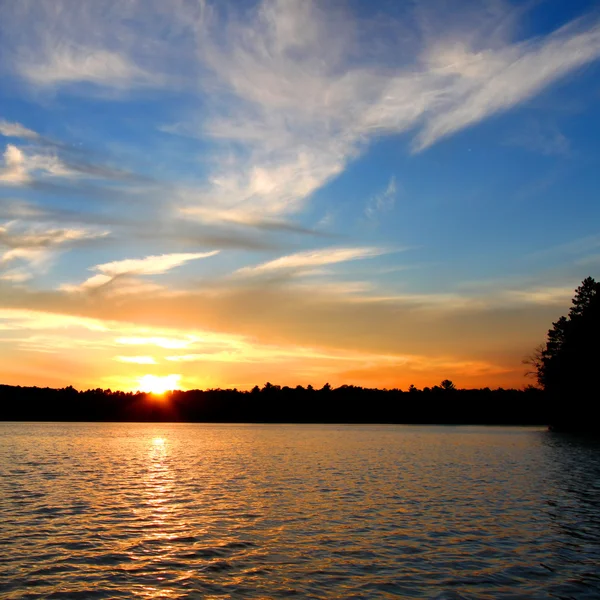 Northern Wisconsin Lake Sunset Stock Photo by ©Wirepec 52793947