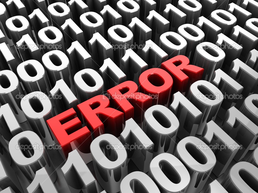 Error — Stock Photo © mmaxer #12669748