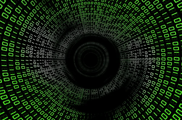 Abstract binary code 3D vector line background — Stock Vector © Dragovich #36839859