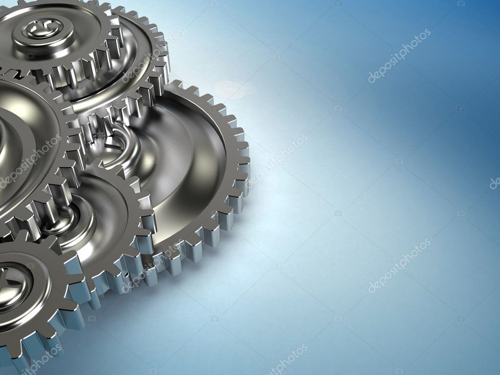 Gears background — Stock Photo © mmaxer #23155328