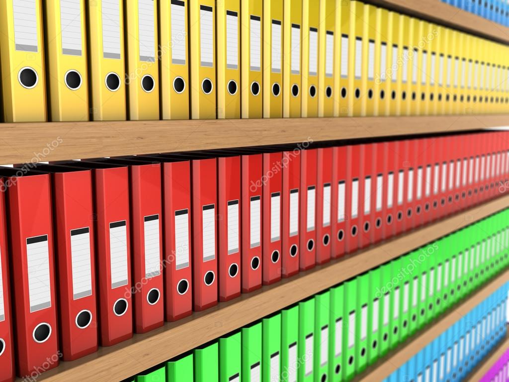 Modern archive — Stock Photo © mmaxer #27729713