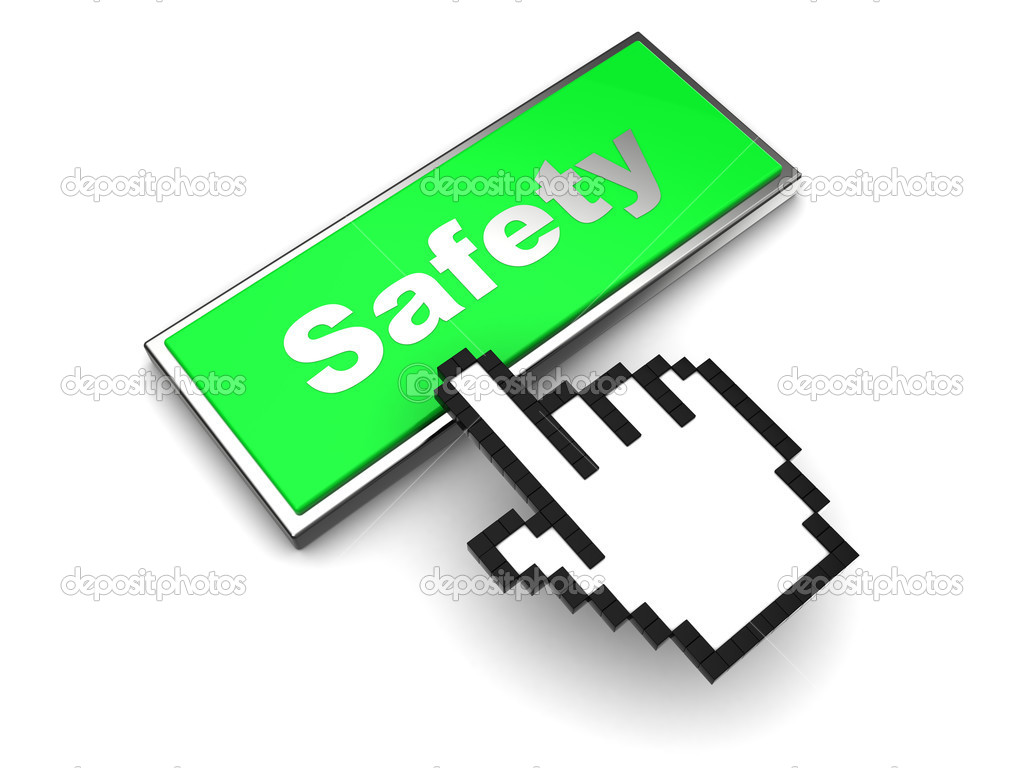 Safety button Stock Photo by ©mmaxer 32178251 Safety button Stock Photo by ©mmaxer 32178251