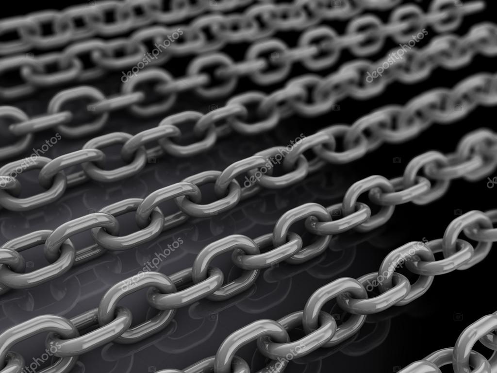Chains background — Stock Photo © mmaxer #40737395
