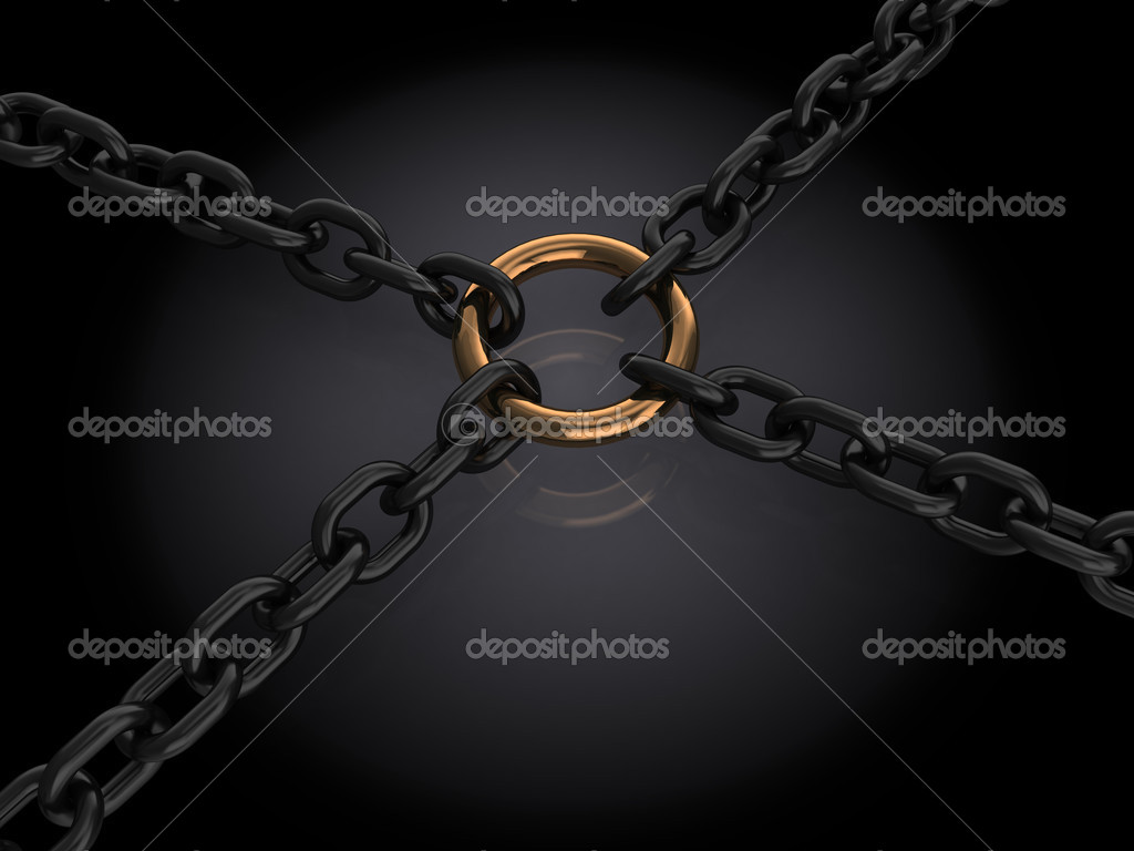 Chains connection Stock Photo by ©mmaxer 40817727