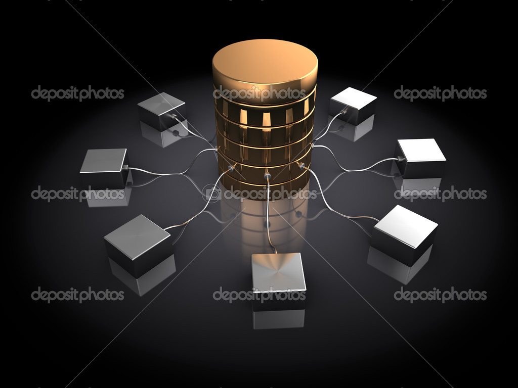 base de datos — Fotos de Stock © mmaxer #41461759