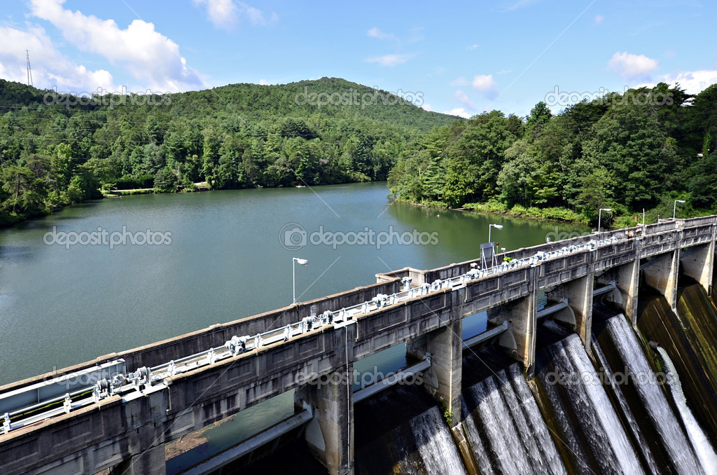 Dam on a Lake Stock Photo by ©noonie 29698625