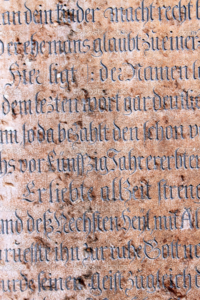 Gothic script — Stock Photo © boggy22 #12708531