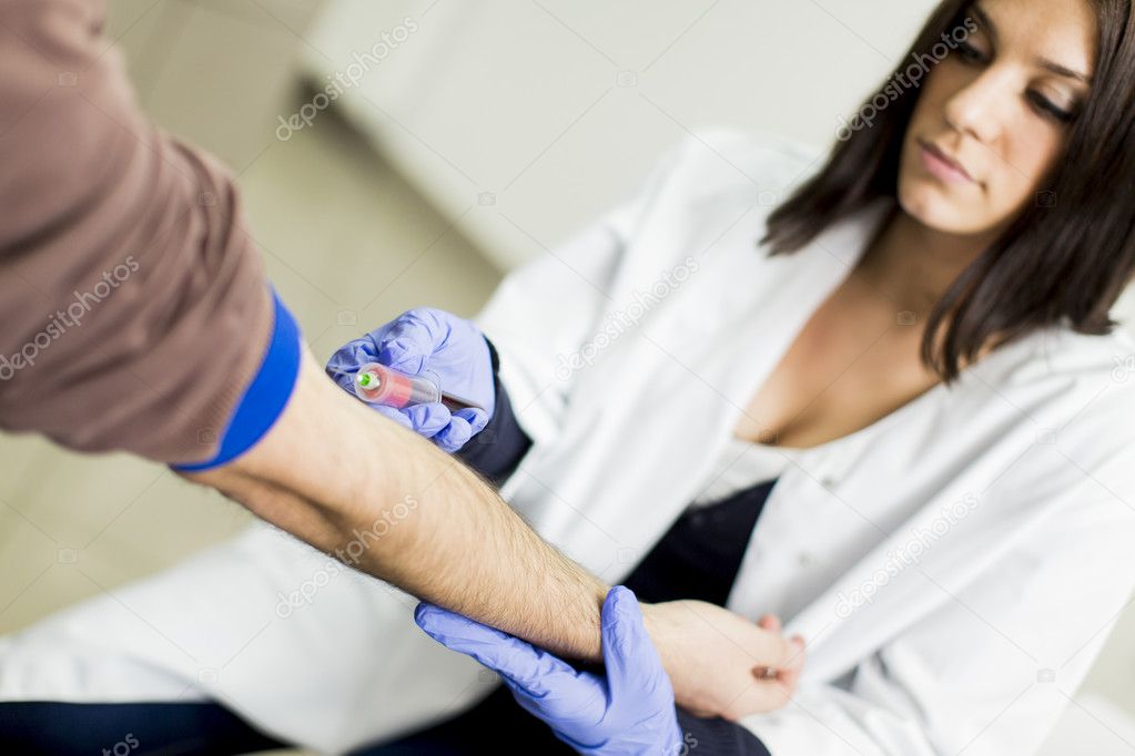 Blood sampling — Stock Photo © boggy22 #21637605