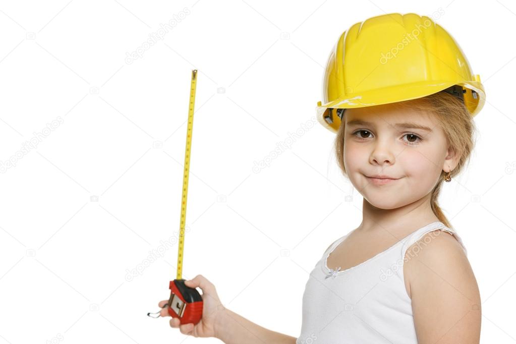 Girl With Tape Measure at Lisa Black blog