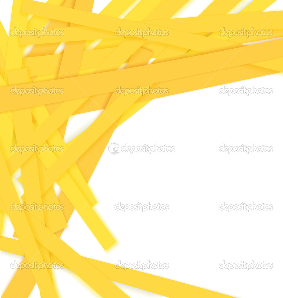 Shredded yellow paper vector Stock Vector by ©Zebra-Finch 17397047