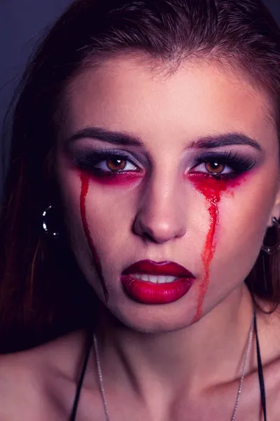 Blood face woman Stock Photos, Royalty Free Blood face woman Images ...