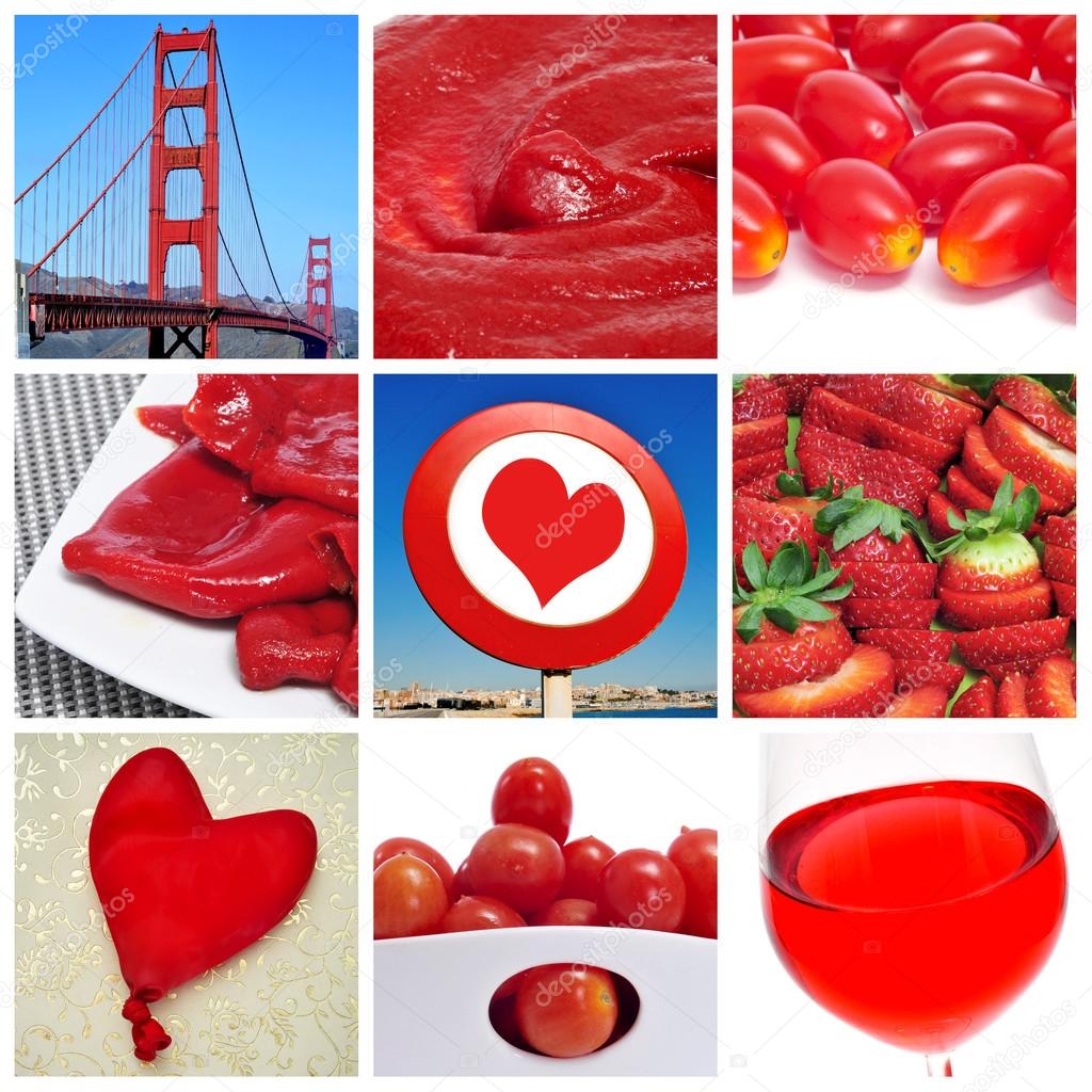 Red collage Stock Photo by ©nito103 13439210