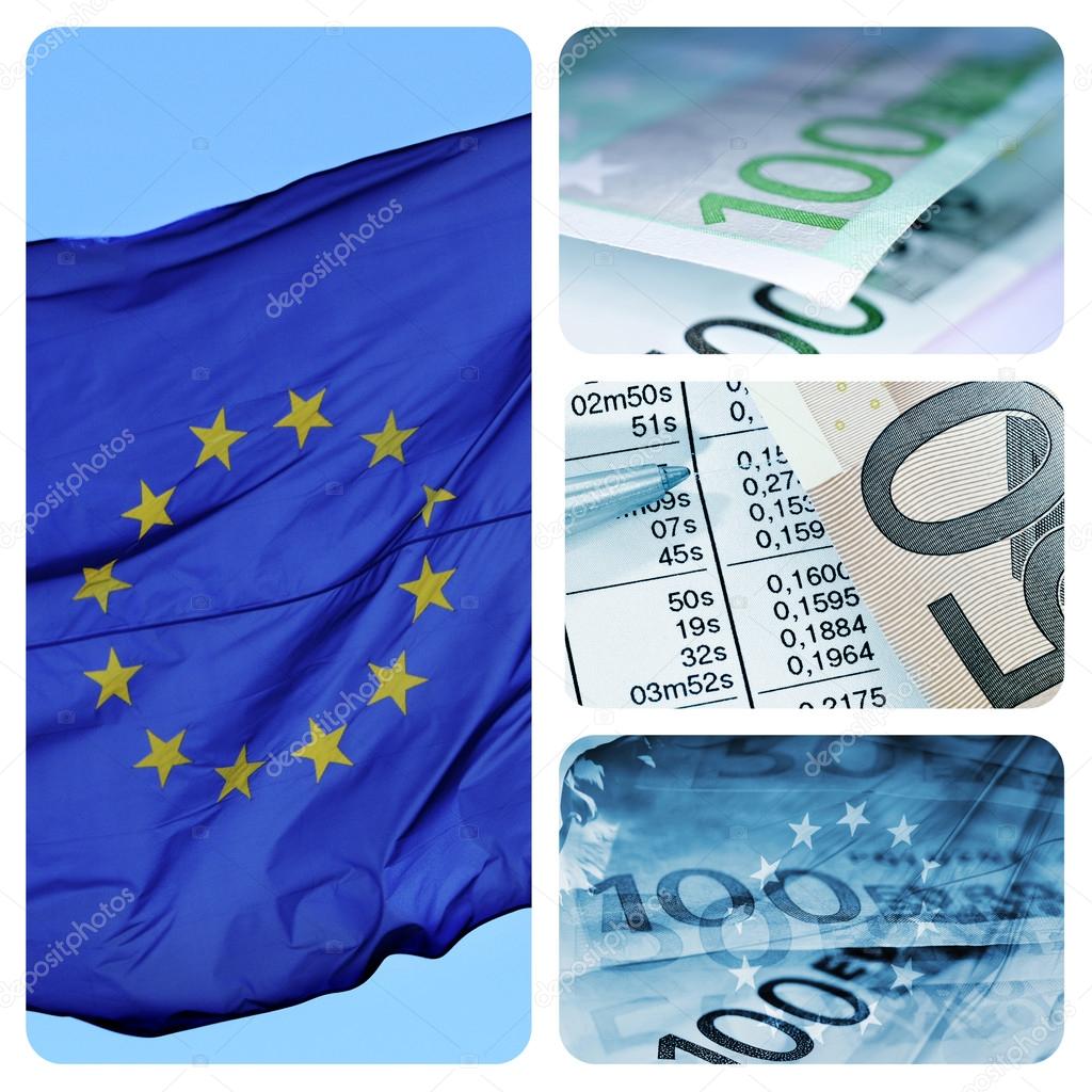 European economy collage — Stock Photo © nito103 #13920956