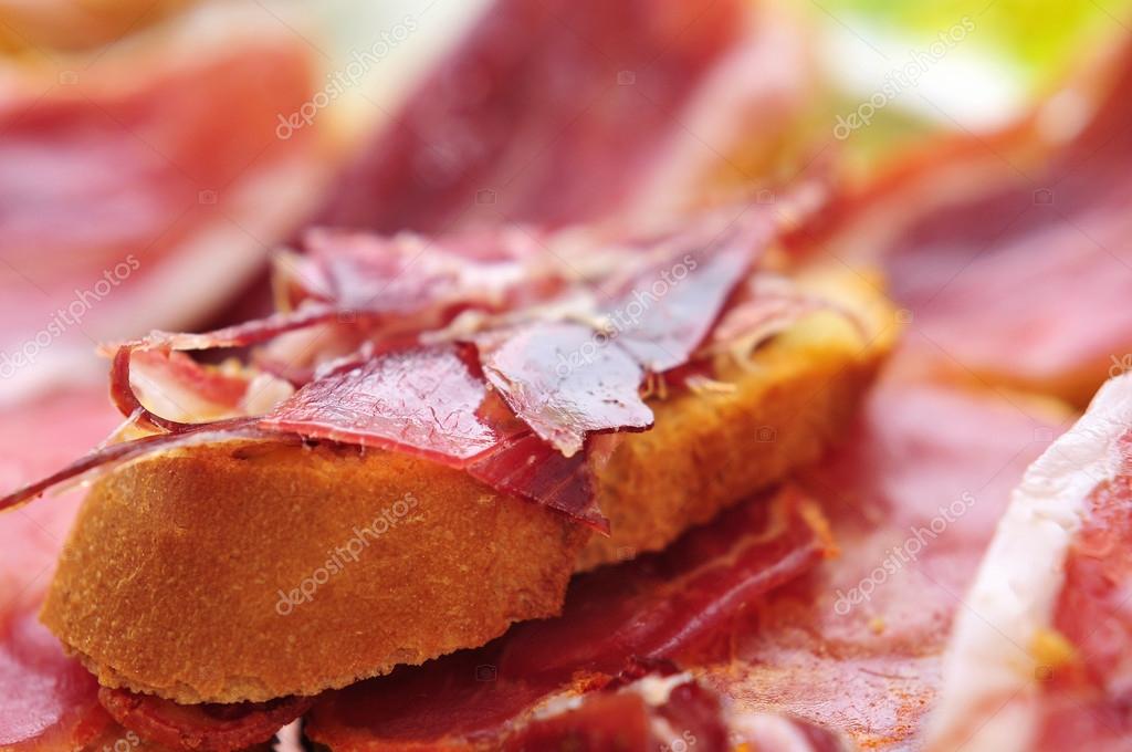Serrano ham tapas Stock Photo by ©nito103 15947587