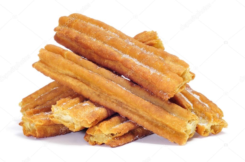 Porras, thick churros typical of Spain — Stock Photo © nito103 #21382401