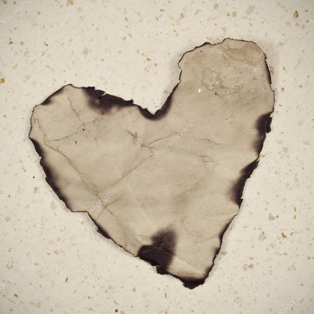 Old paper heart — Stock Photo © nito103 #24846457