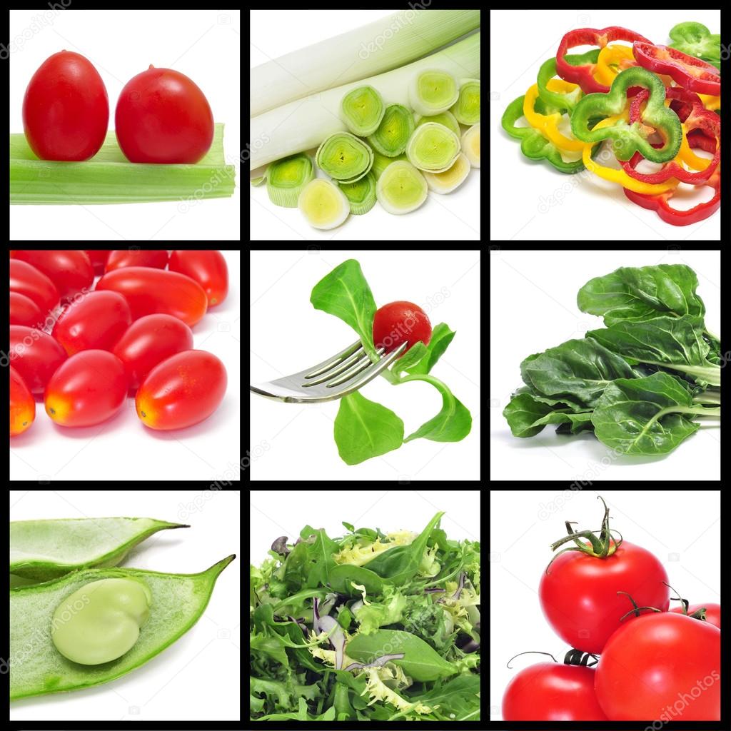 Vegetables collage — Stock Photo © nito103 #25103099